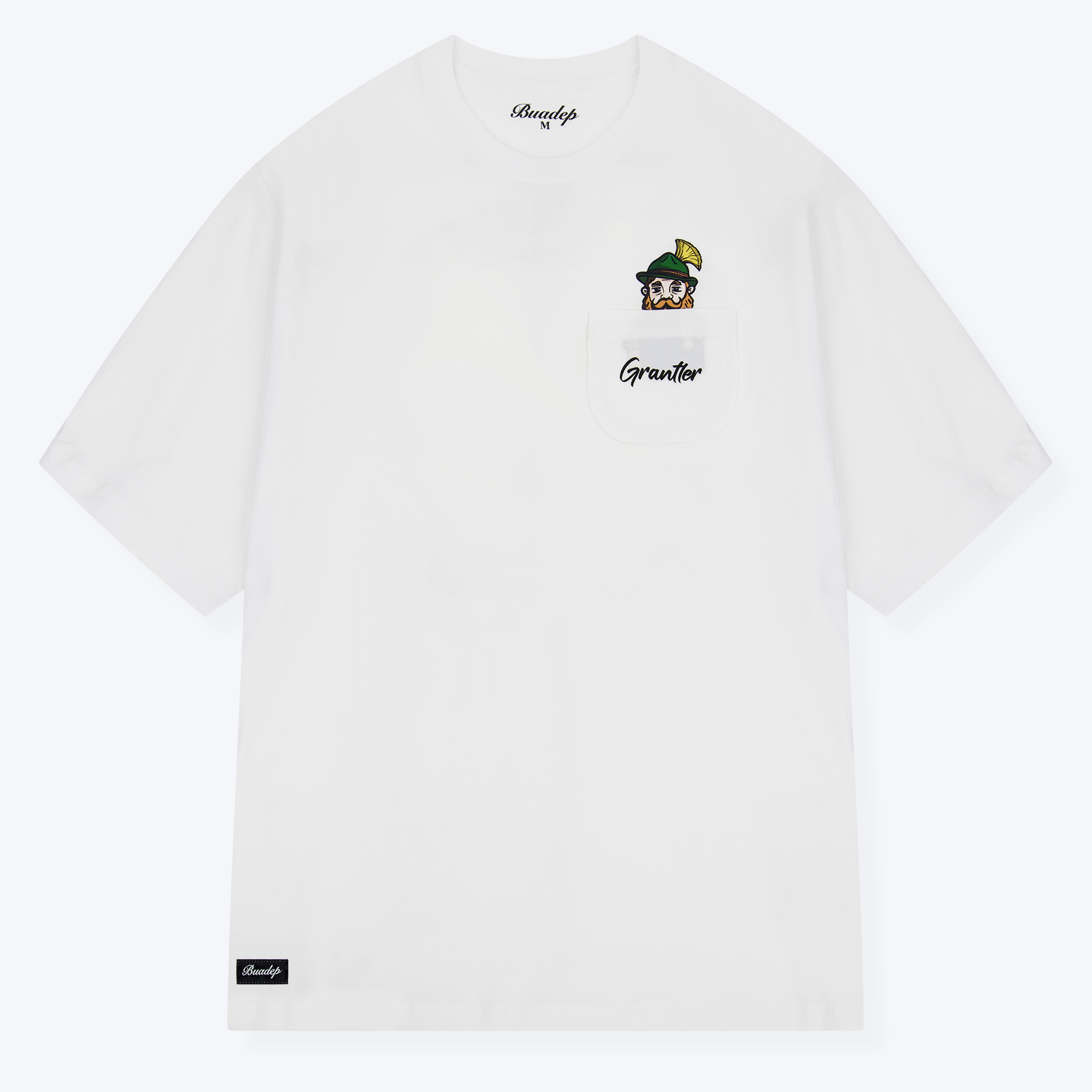 Taschen Grantler T-Shirt weiß – Buadep GmbH