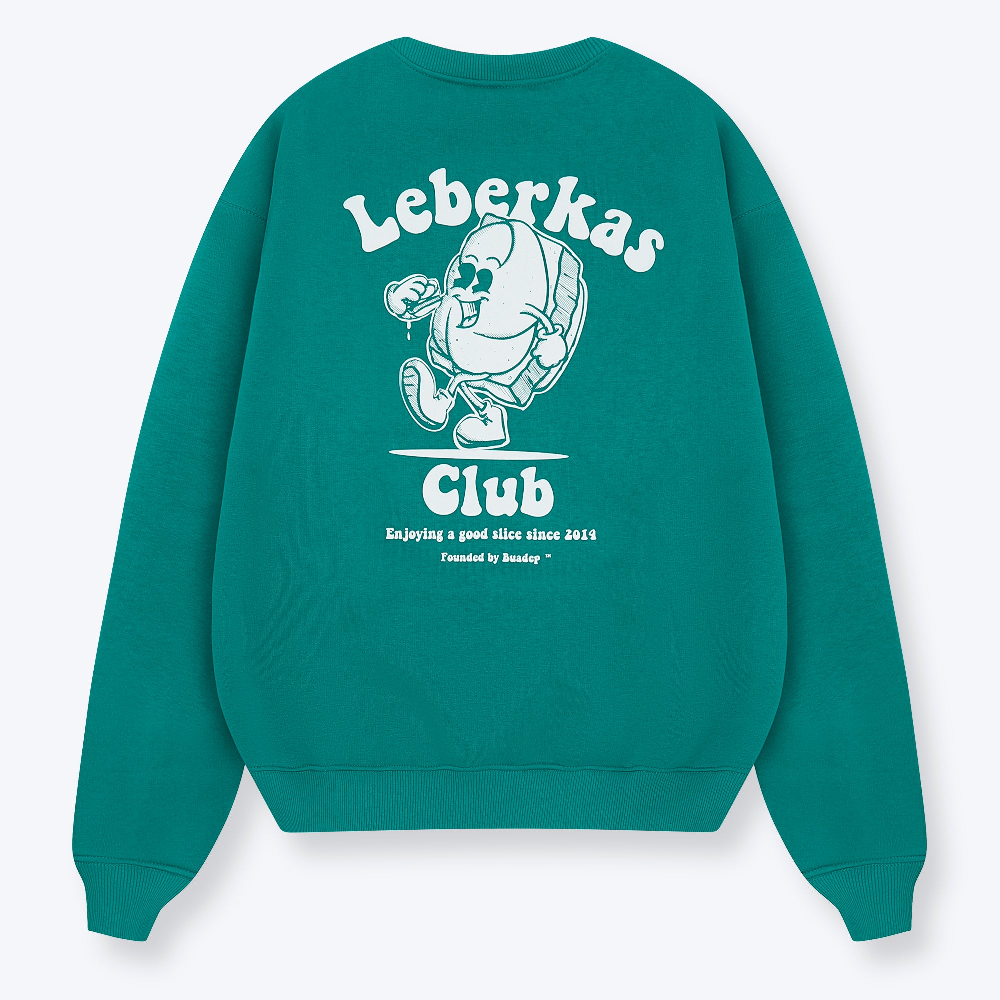Leberkas Club Sweater grün – Buadep